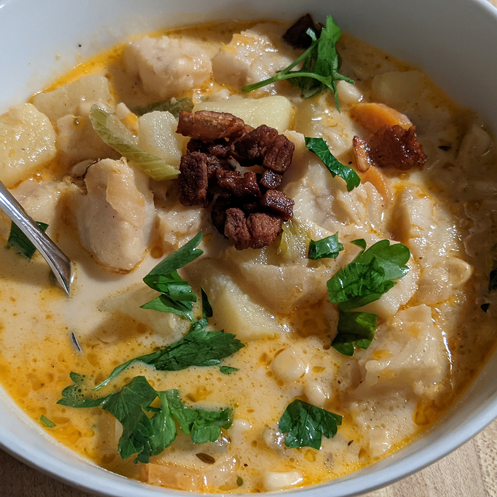 Fish Chowder – Ryder Sisters Recipe Collection
